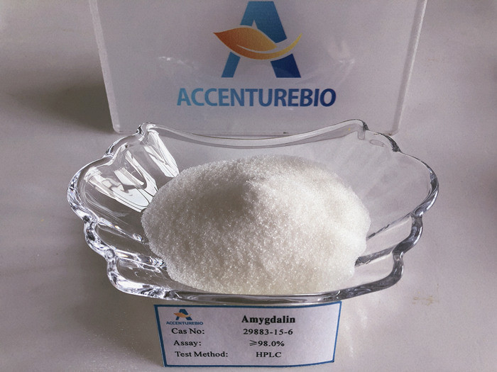 Natural Bitter Almond Extract Amygdalin Supplement Powder CAS 29883-15-6